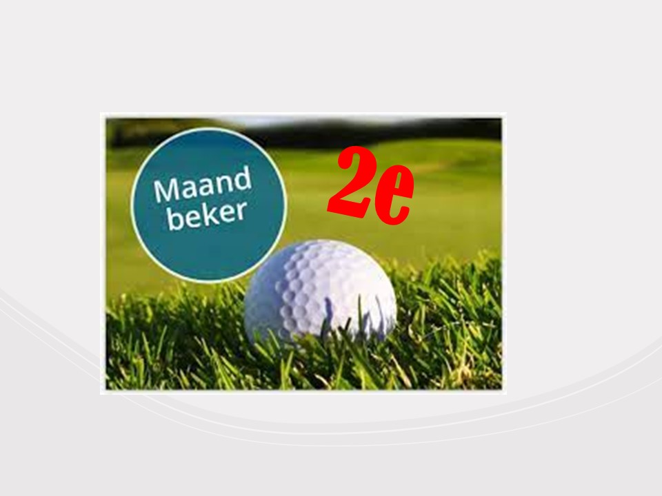 Tweede maandbeker onder zomerse omstandigheden - Schaerweijde Golf Zeist