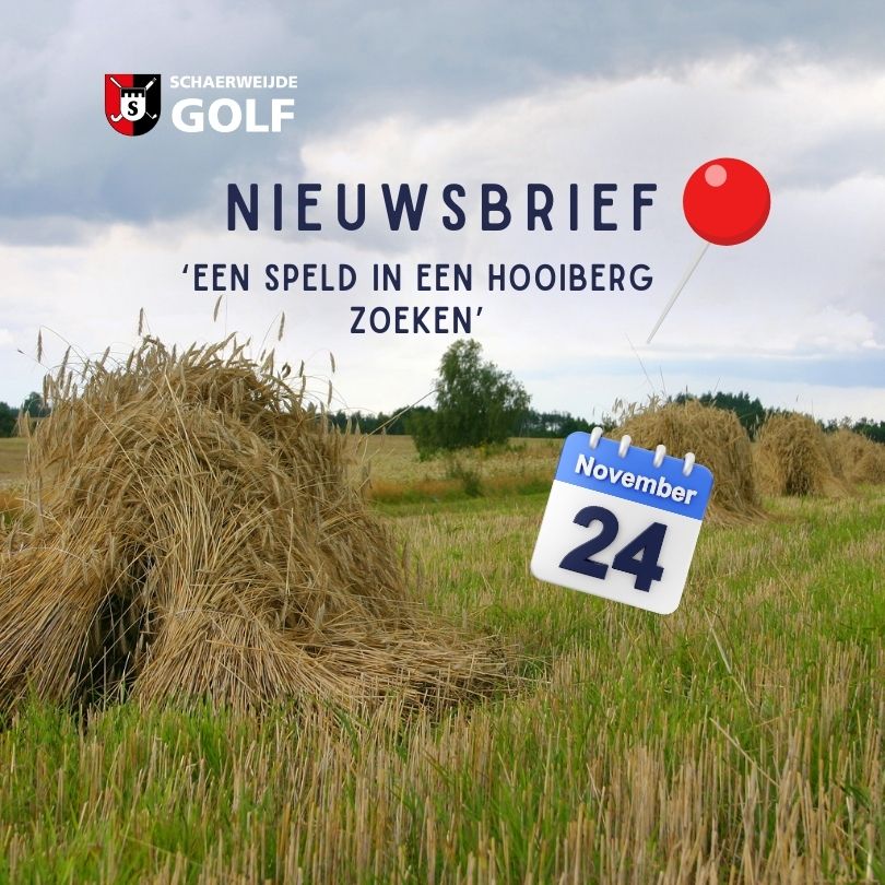 Een speld in een hooiberg zoeken - Schaerweijde Golf Zeist